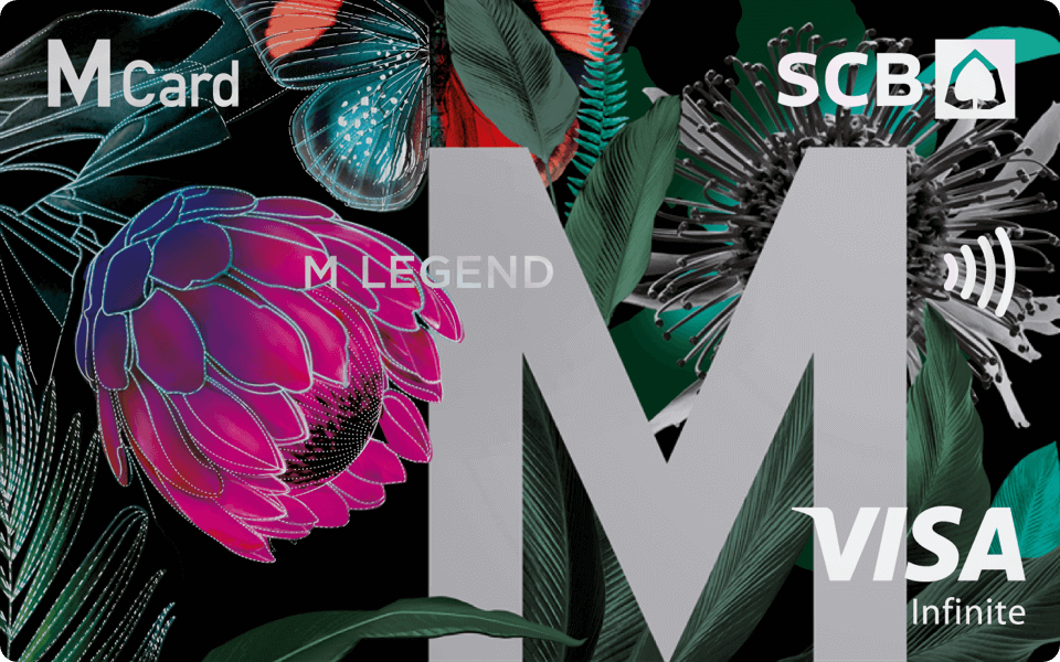 บัตรเครดิต SCB M LEGEND VISA INFINITE