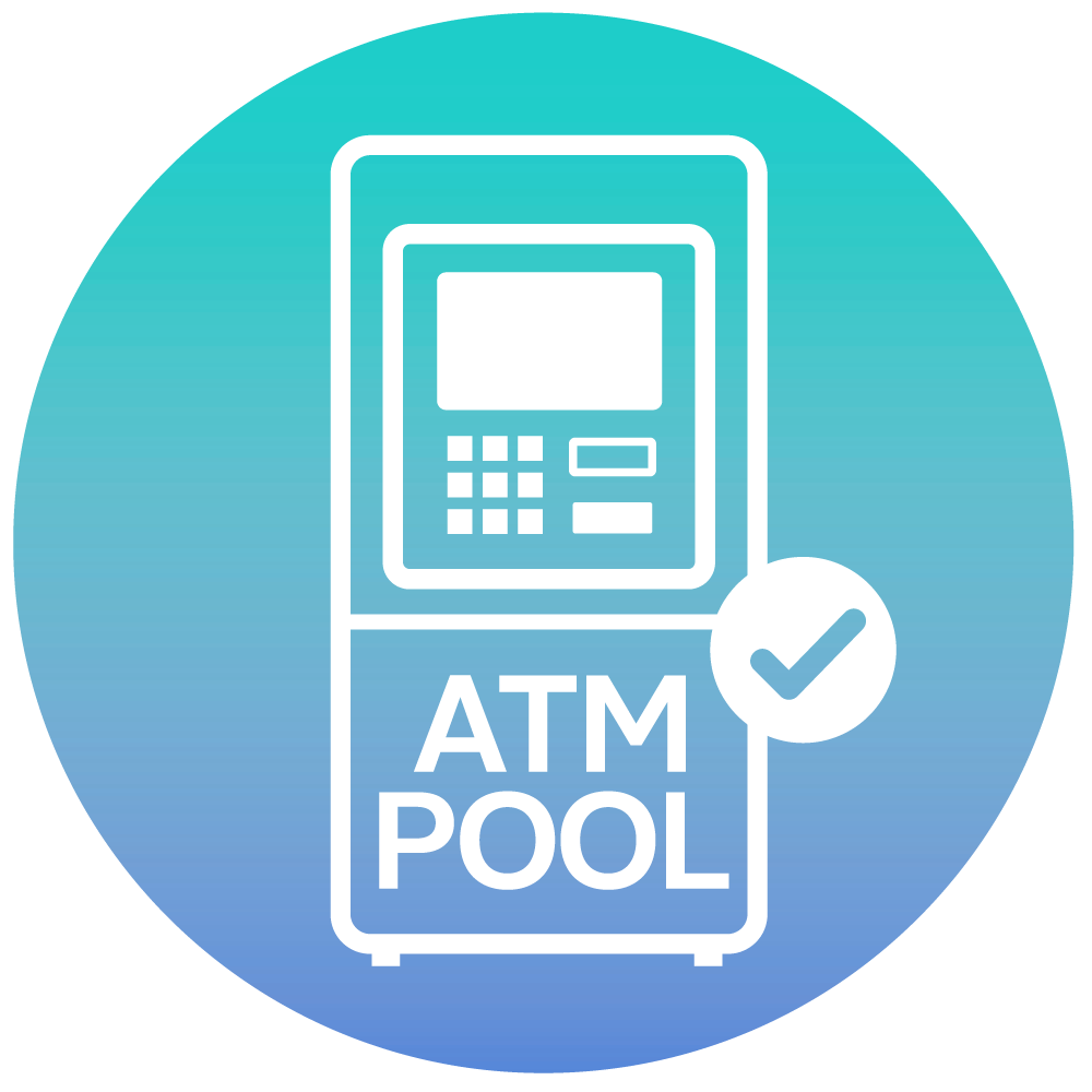 เบิกถอนเงินจากตู้ ATM Pool ได้ทั่วประเทศ